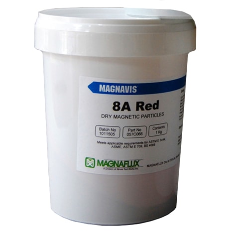 Красный цветоконтрастный магнитный порошок Magnaflux 8A Red - купить по ...